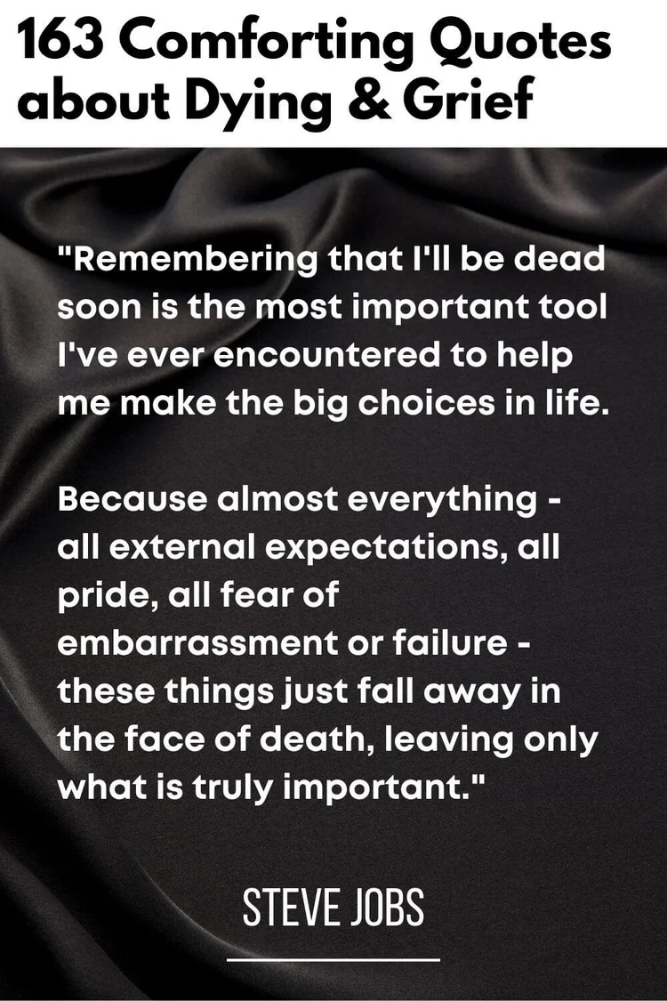 163 Beautiful Death Quotes & Grief Words of Condolence — Minimize My Mess