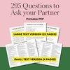 Free random questions for couples — Minimize My Mess