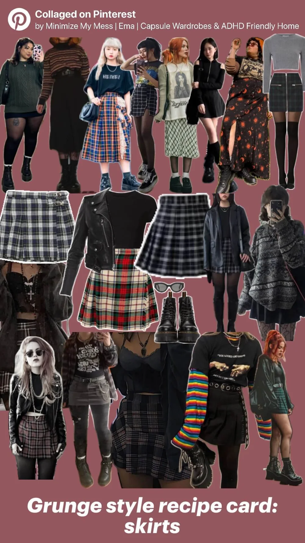 Grunge Style Guide (with Tips, Colors & Outfit Formulas) — Minimize My Mess