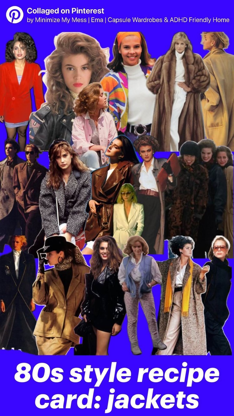 80s Style Guide (with Tips, Colors & Outfit Formulas) — Minimize My Mess