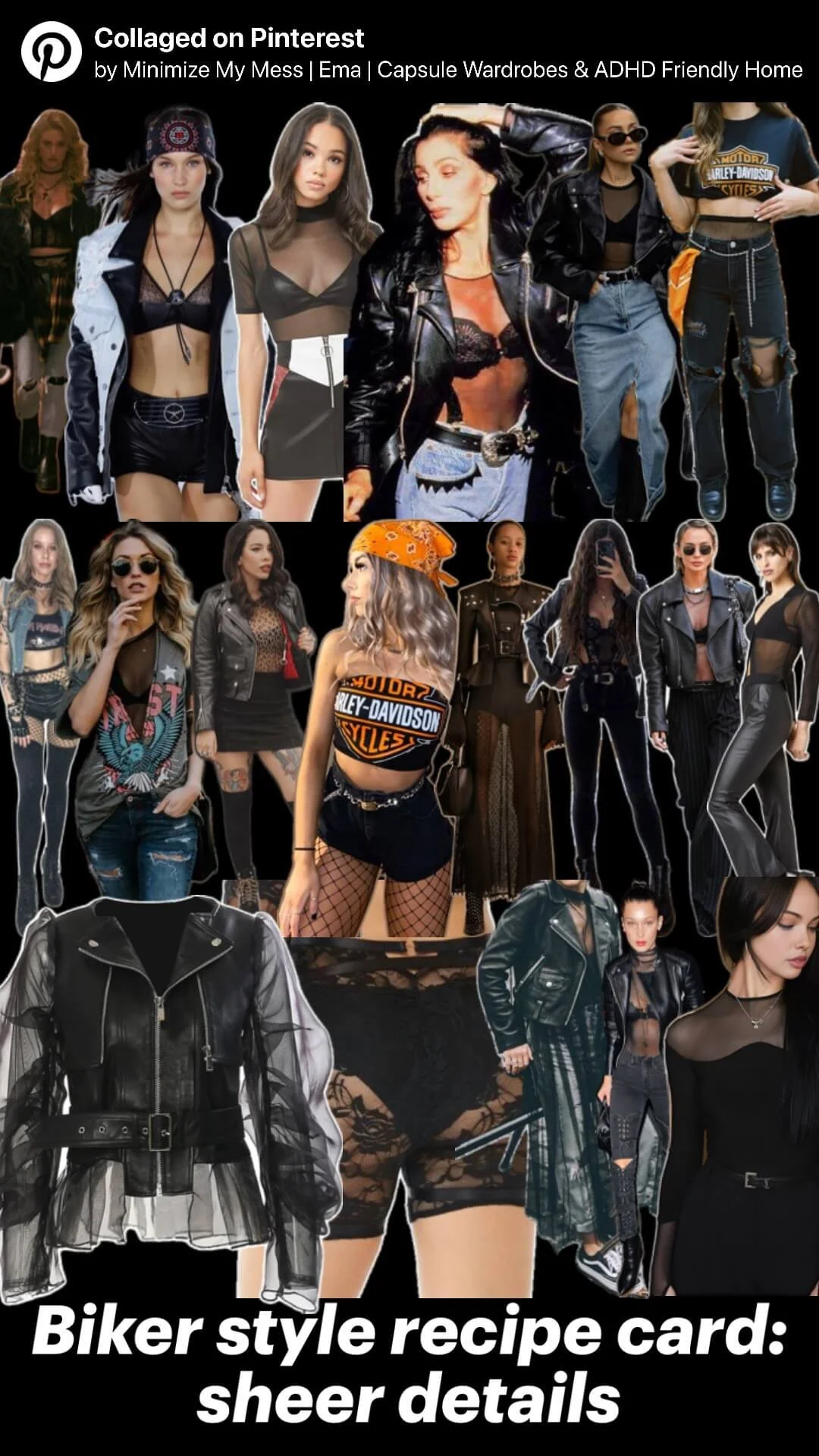 Biker Style Guide (with Tips, Colors & Outfit Formulas) — Minimize My Mess