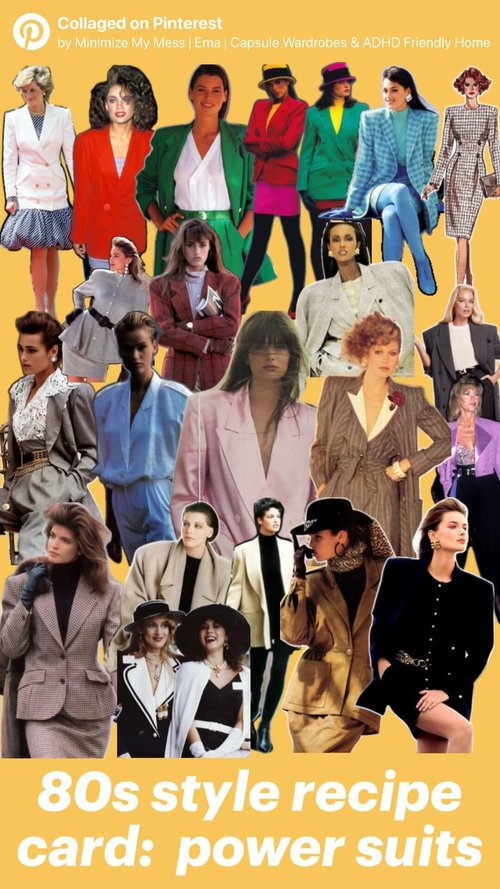 80s Style Guide (with Tips, Colors & Outfit Formulas) — Minimize My Mess