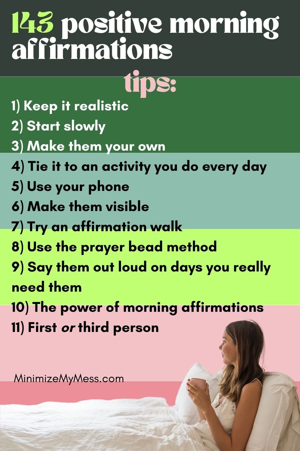 143 Positive Morning Affirmations (Great for bad days) — Minimize My Mess