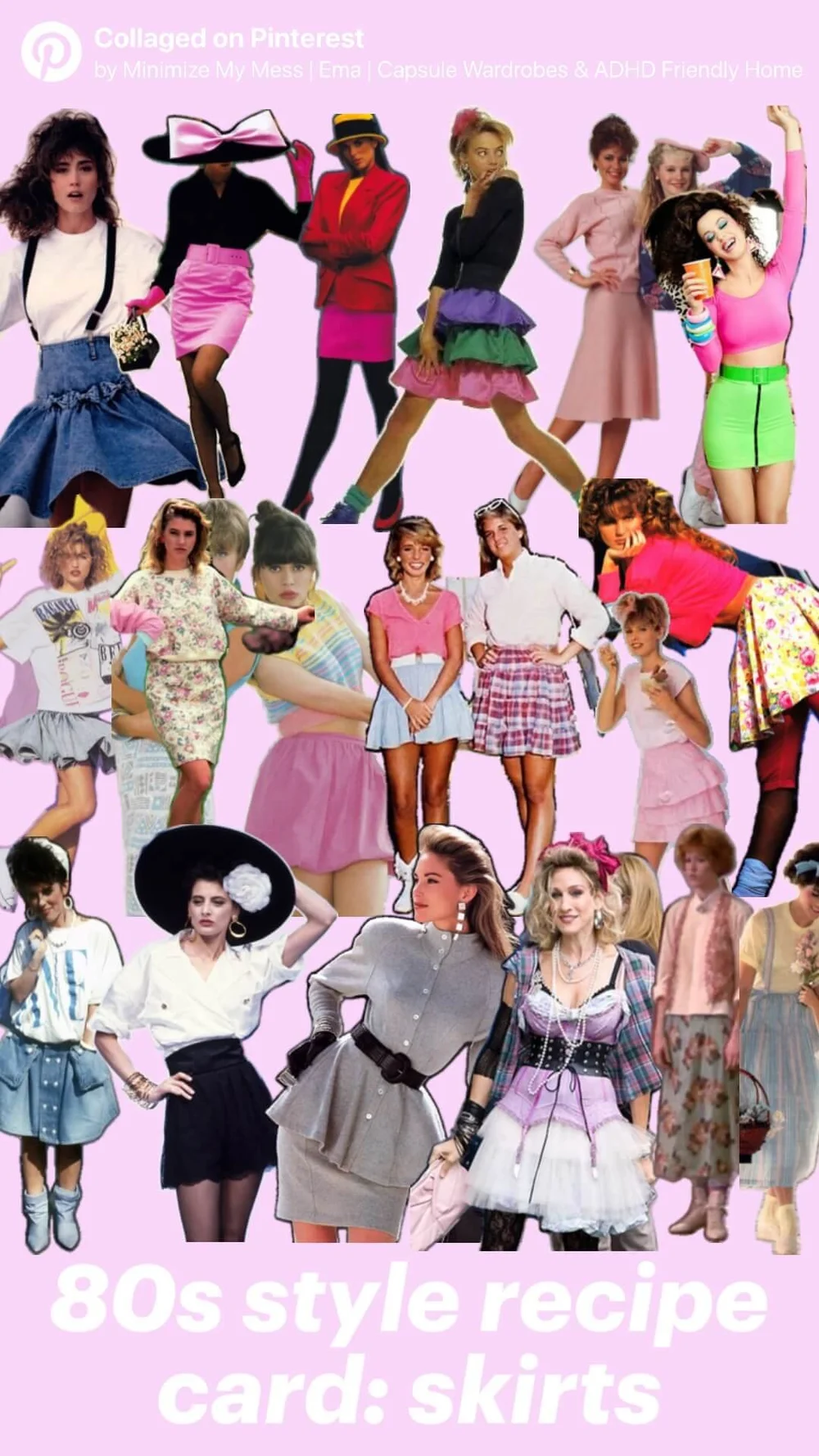 80s Style Guide (with Tips, Colors & Outfit Formulas) — Minimize My Mess
