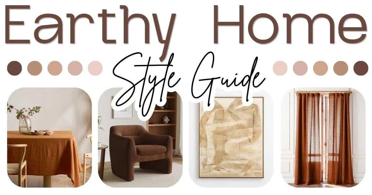 Earthy Home Decor Style Guide (Ideas, Inspiration & Essentials ...