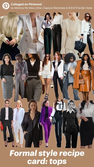 Formal Style Guide (with Tips, Colors & Outfit Formulas) — Minimize My Mess