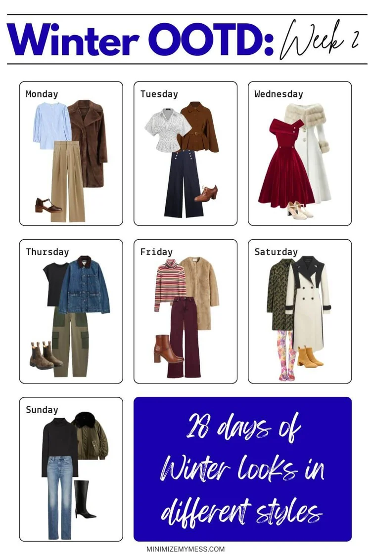 Winter OOTD: 28 days x 28 styles — Minimize My Mess