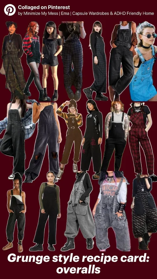 Grunge Style Guide (with Tips, Colors & Outfit Formulas) — Minimize My Mess