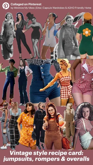 Vintage Style Guide (with Tips, Colors & Outfit Formulas) — Minimize My ...