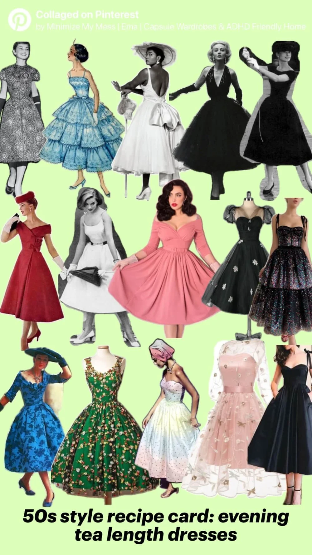 50s Style Guide (with Tips, Colors & Outfit Formulas) — Minimize My Mess