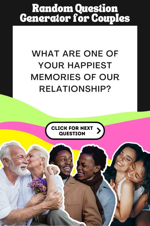 Free random questions for couples — Minimize My Mess