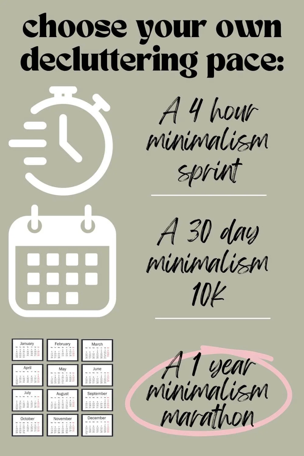 Daily Declutter Checklist Generator - 365 Easy Micro-Projects for your ...