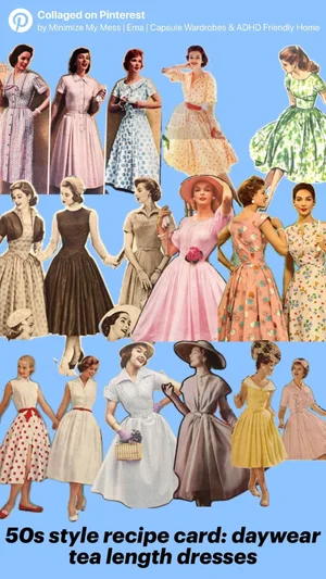 50s Style Guide (with Tips, Colors & Outfit Formulas) — Minimize My Mess