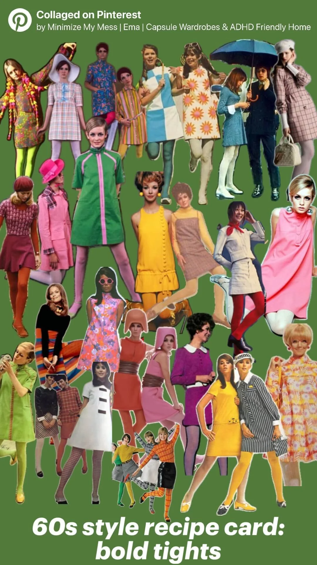 60s Style Guide (with Tips, Colors & Outfit Formulas) — Minimize My Mess