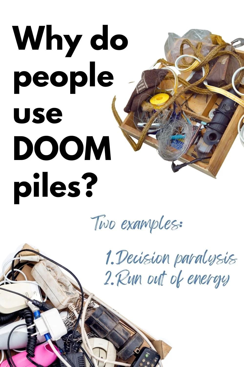 15 ADHD-friendly tips for DOOM piles — Minimize My Mess