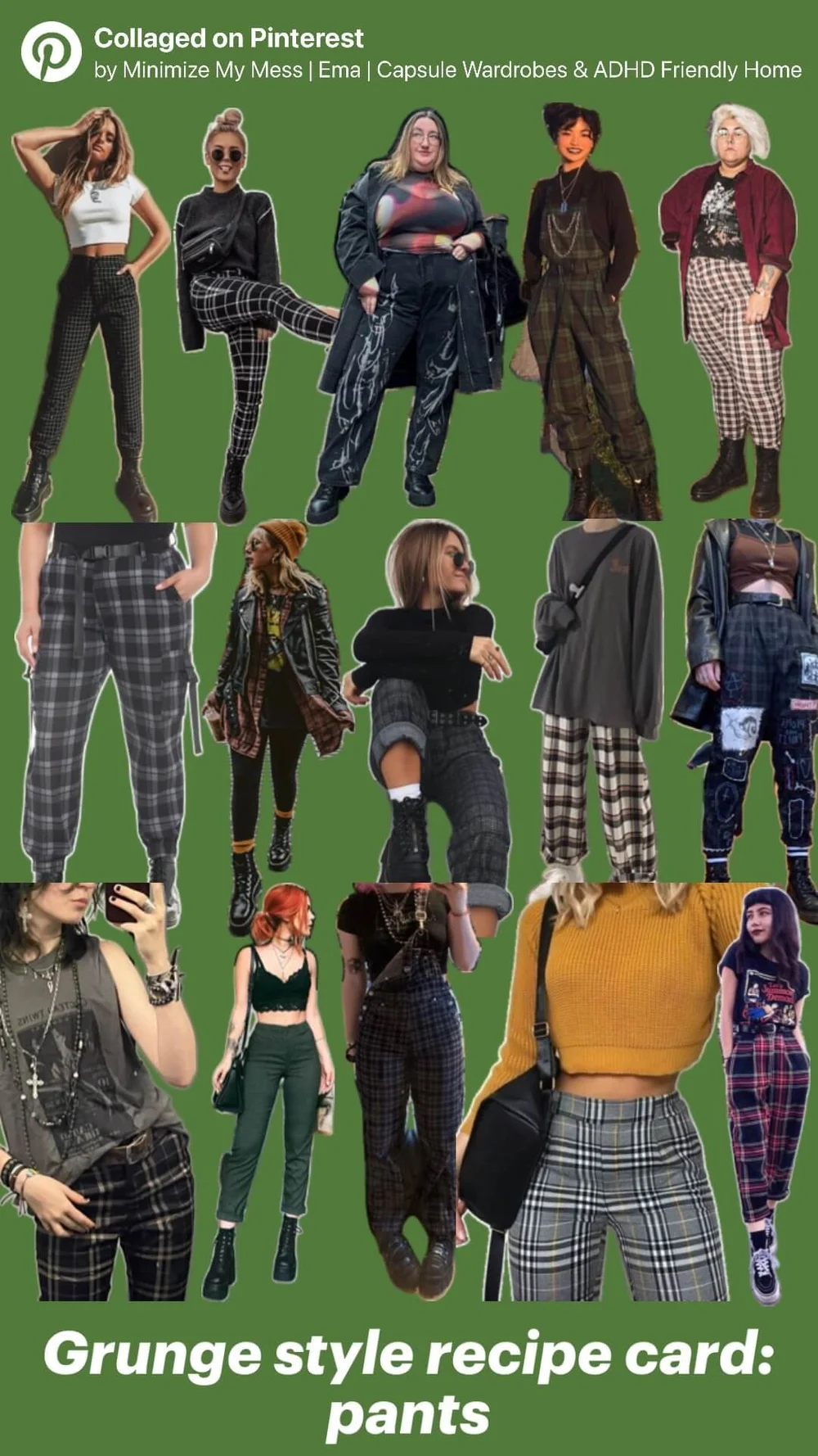 Grunge Style Guide (with Tips, Colors & Outfit Formulas) — Minimize My Mess