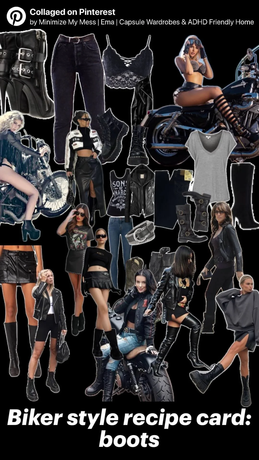 Biker Style Guide (with Tips, Colors & Outfit Formulas) — Minimize My Mess