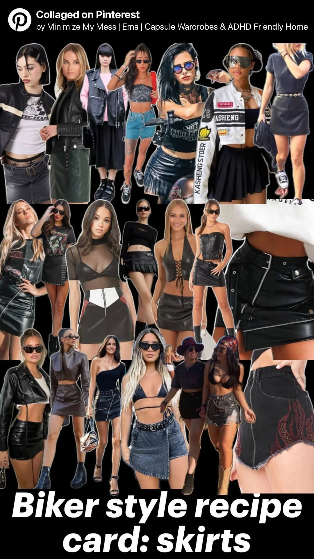 Biker Style Guide (with Tips, Colors & Outfit Formulas) — Minimize My Mess