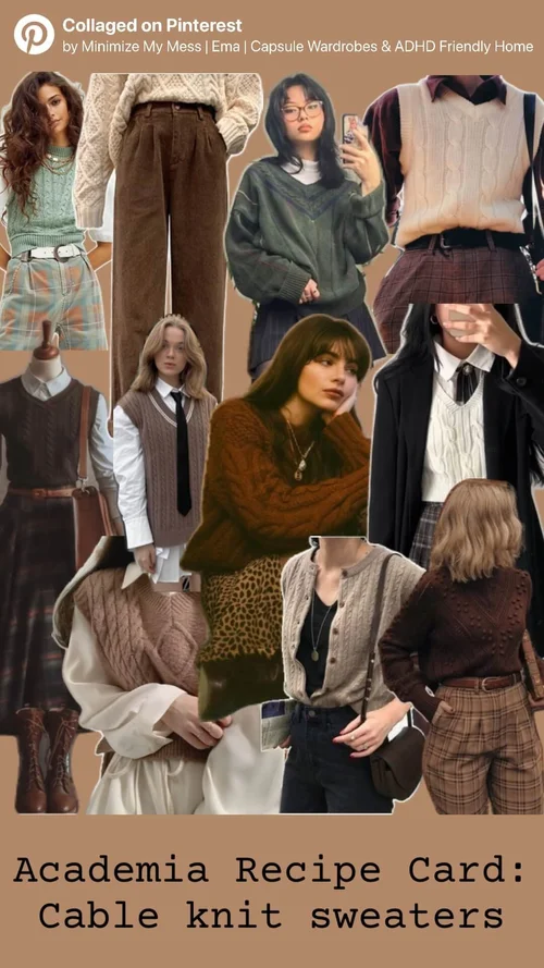 Dark & Light Academia Style Guide (with Tips, Colors & Outfit Formulas ...