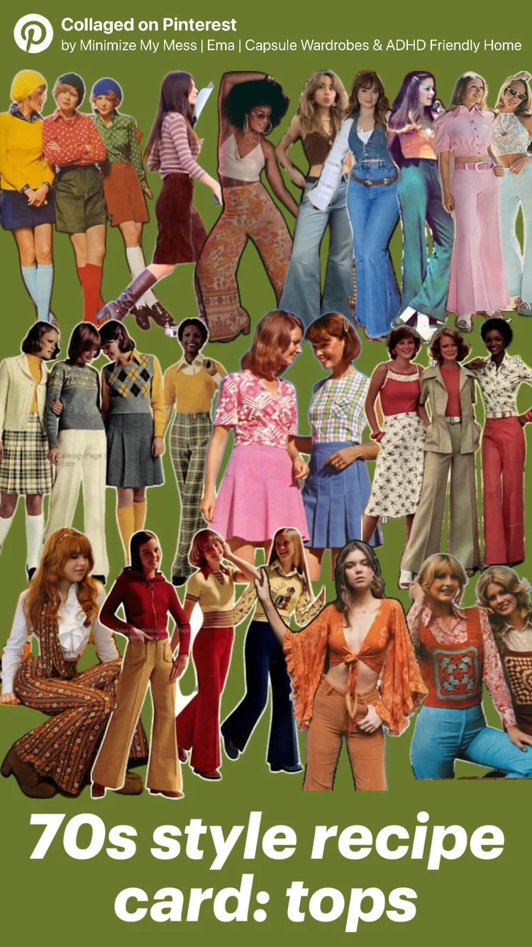 70s Style Guide (with Tips, Colors & Outfit Formulas) — Minimize My Mess