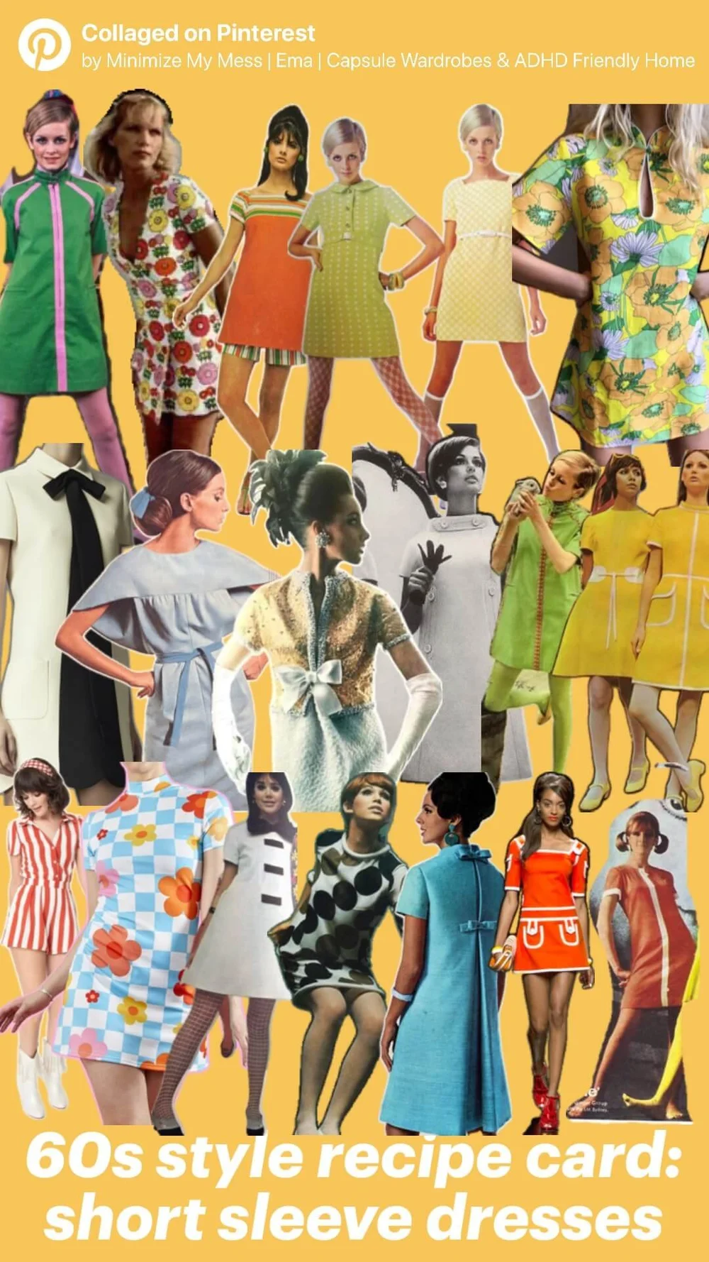 60s Style Guide (with Tips, Colors & Outfit Formulas) — Minimize My Mess