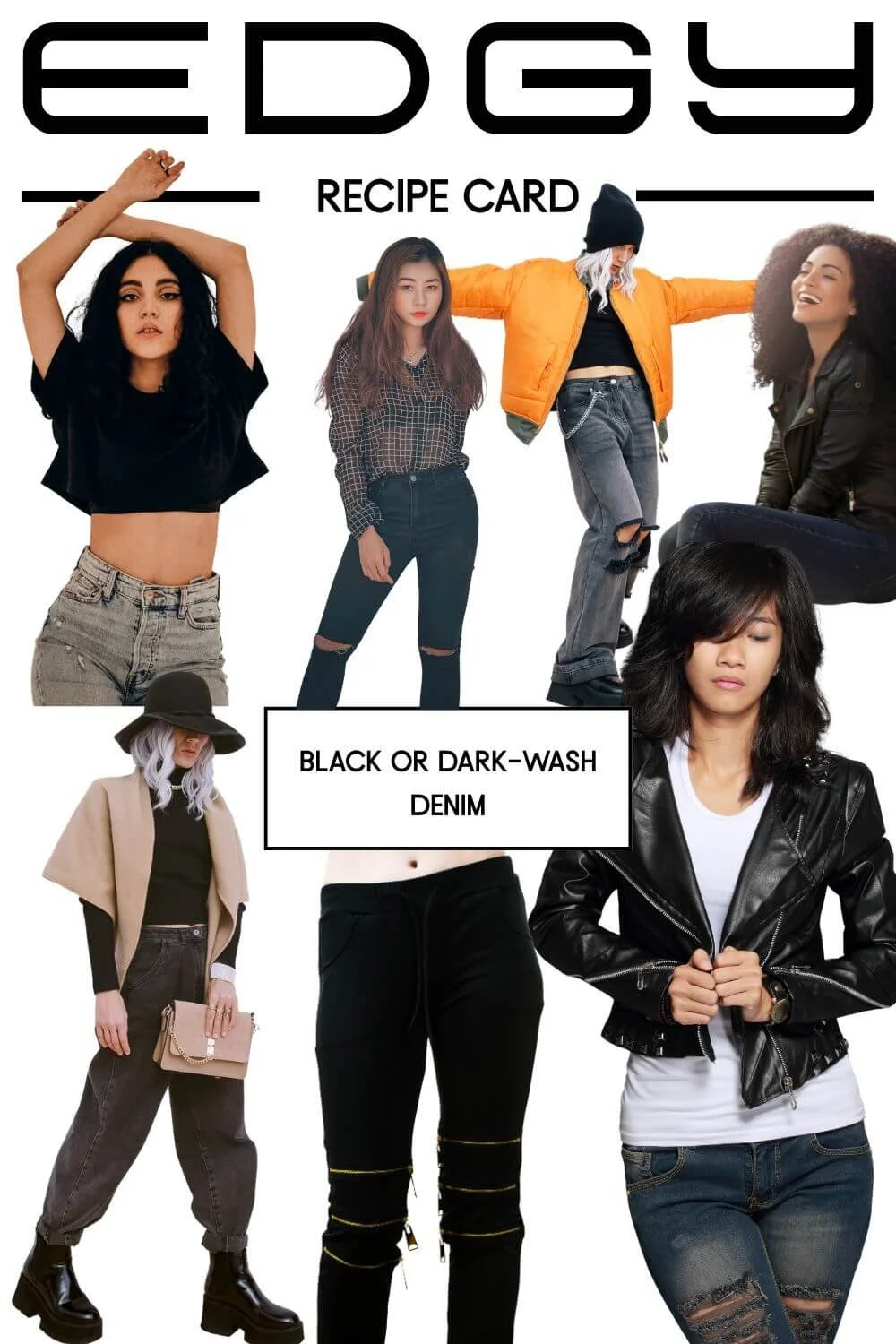 Edgy Style Guide (with Tips, Colors & Outfit Formulas) — Minimize My Mess