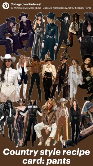 Country Style Guide (with Tips, Colors & Outfit Formulas) — Minimize My ...