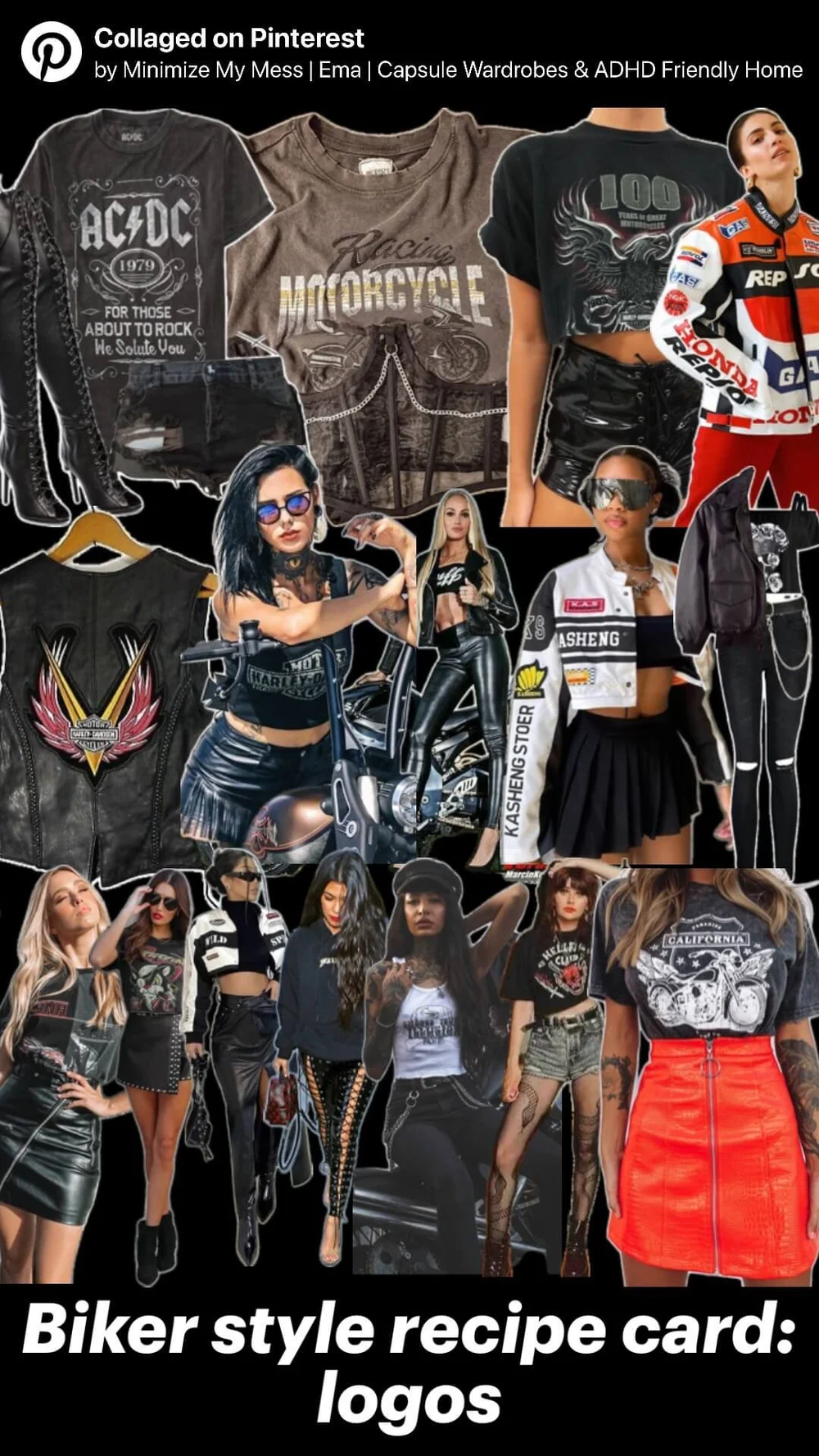 Biker Style Guide (with Tips, Colors & Outfit Formulas) — Minimize My Mess