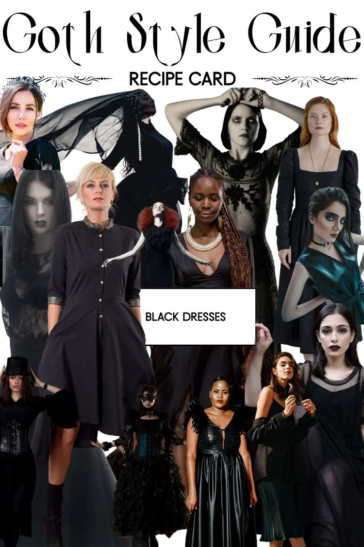Goth Style Guide (with Tips, Colors & Outfit Formulas) — Minimize My Mess