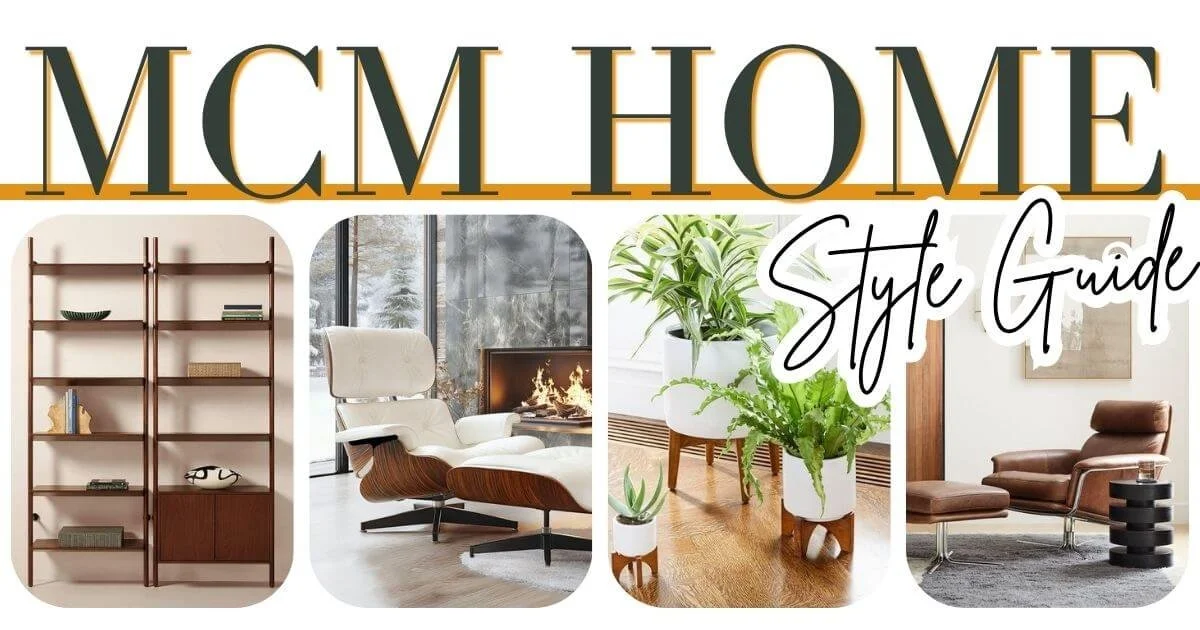 MCM Home Decor Style Guide (Ideas, Inspiration & Essentials) — Minimize ...