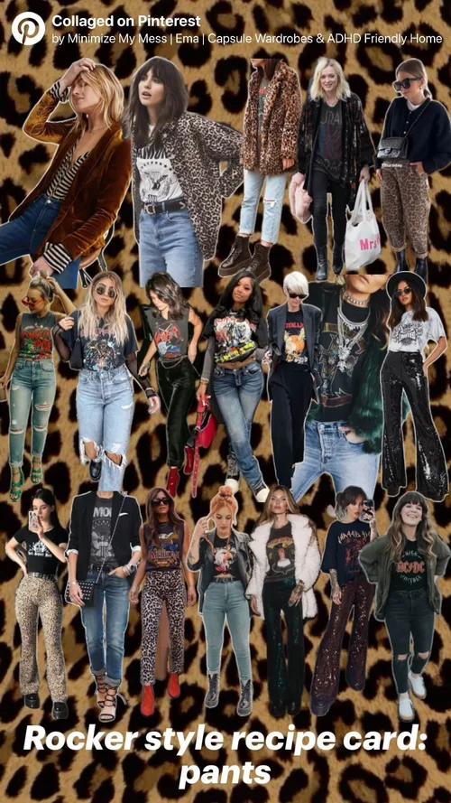 Rocker Style Guide (with Tips, Colors & Outfit Formulas) — Minimize My Mess