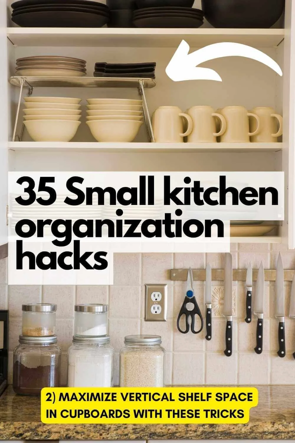 33 genius tips for Organizing a Kitchen (no. 31 is a MUST for small ...