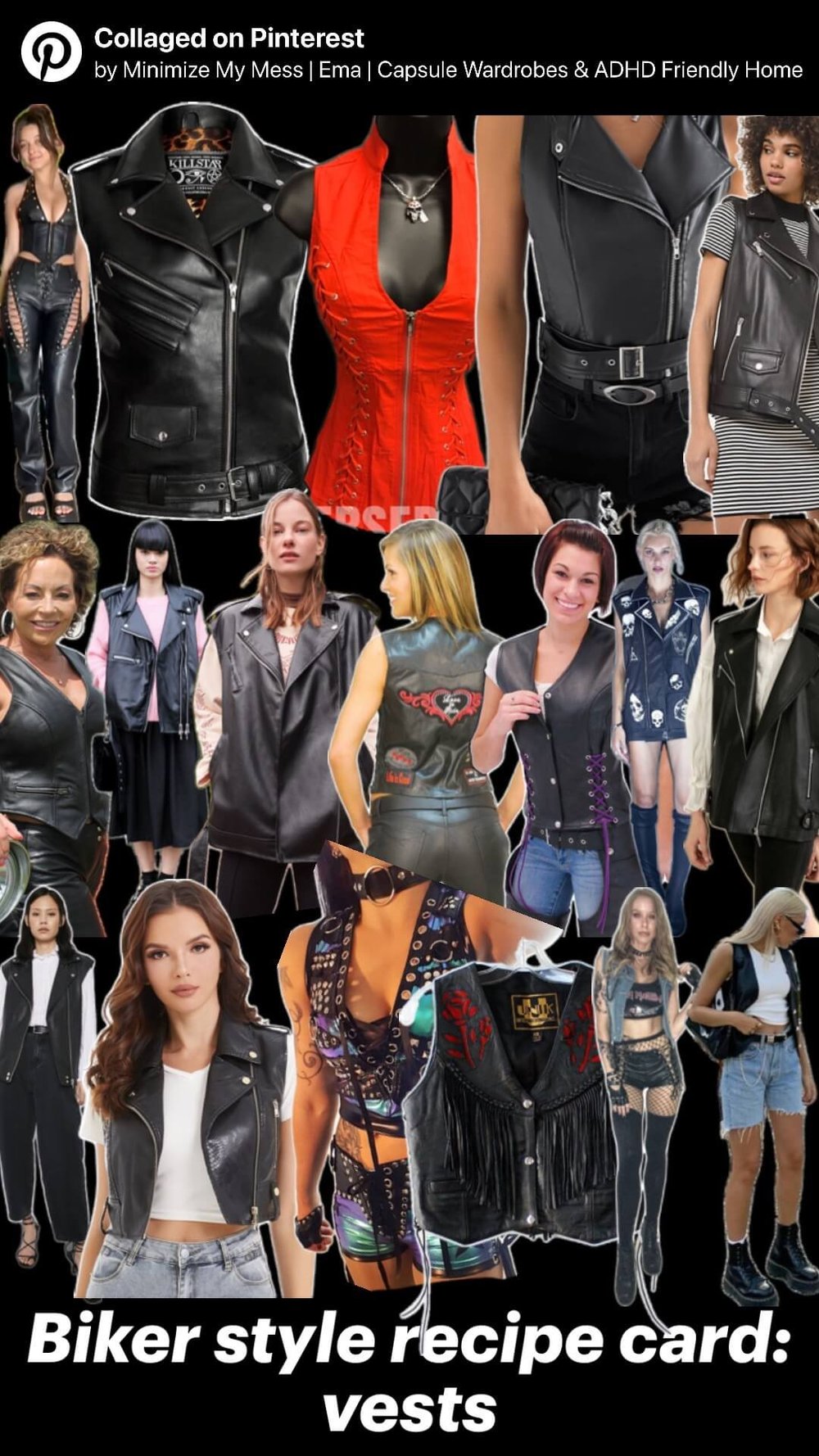 Biker Style Guide (with Tips, Colors & Outfit Formulas) — Minimize My Mess
