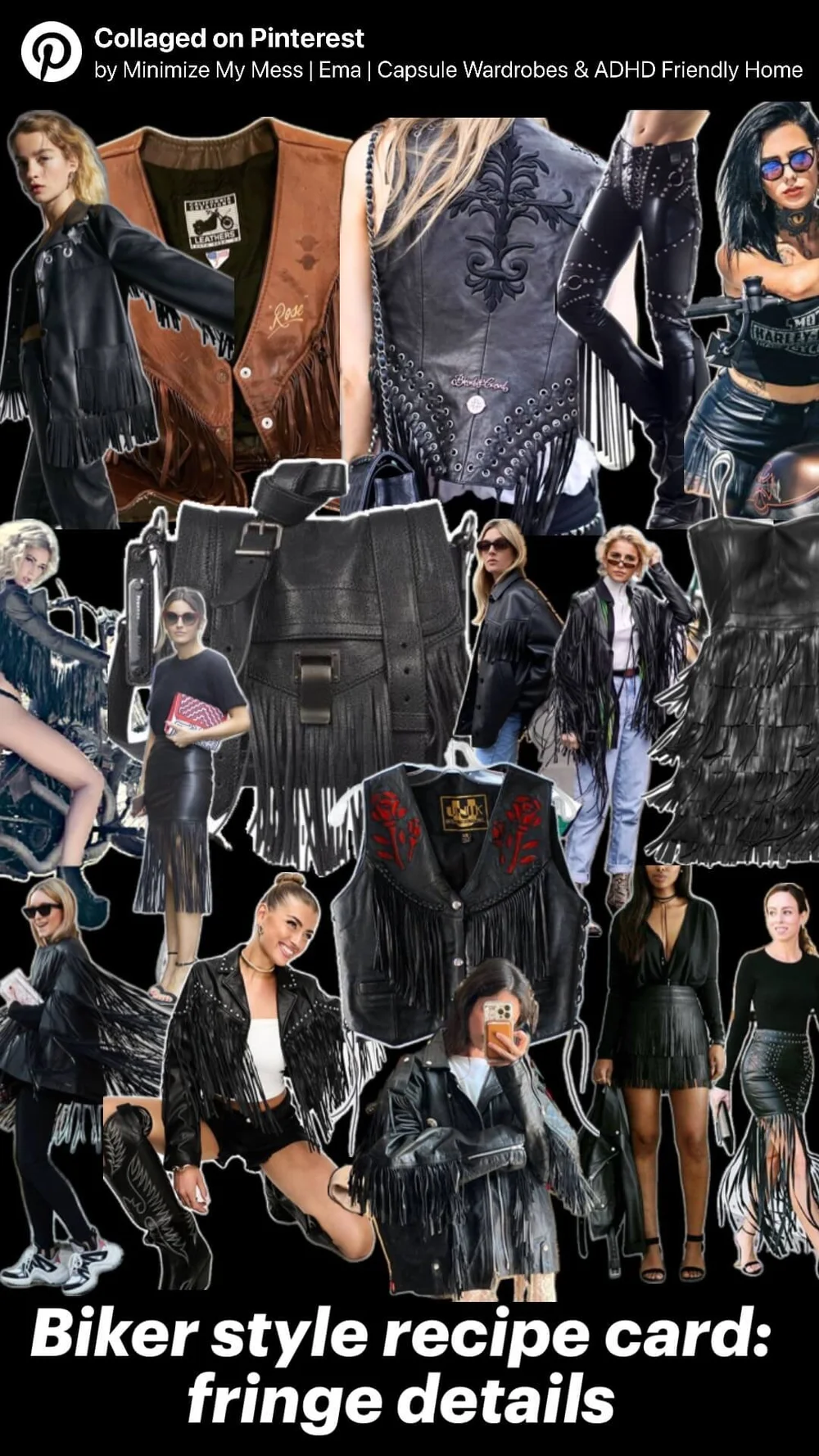 Biker Style Guide (with Tips, Colors & Outfit Formulas) — Minimize My Mess