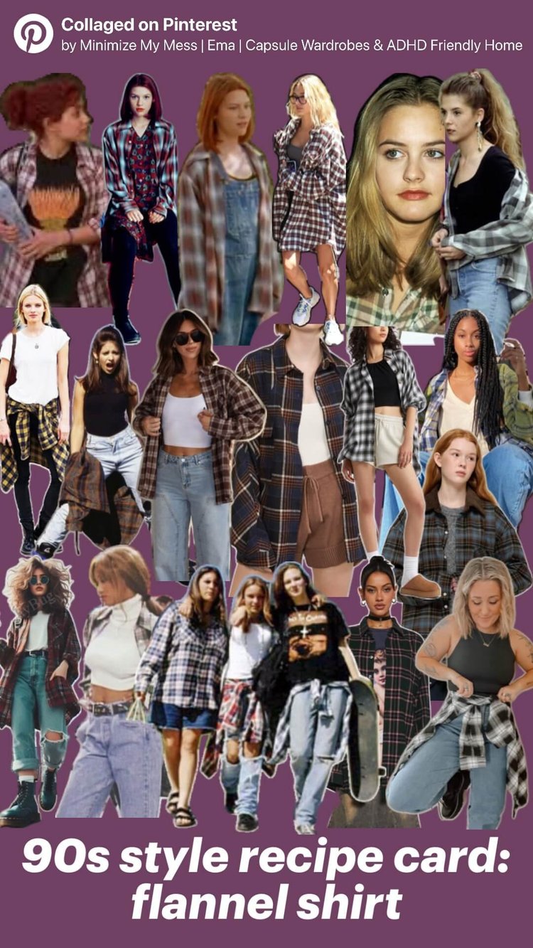 90s Style Guide (with Tips, Colors & Outfit Formulas) — Minimize My Mess