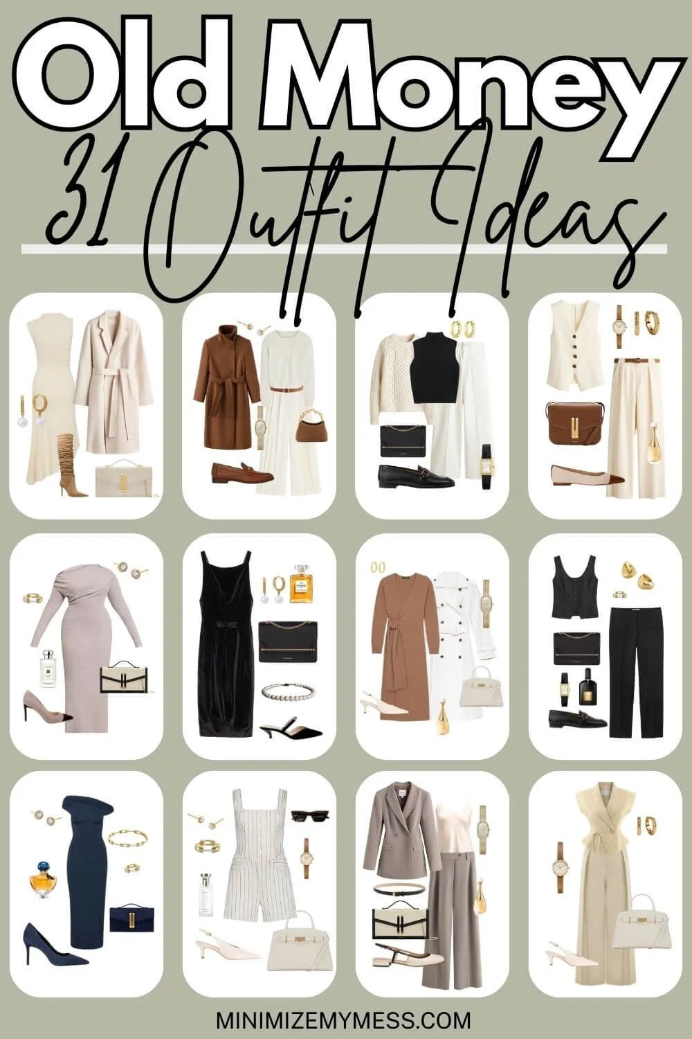 31 Old Money Outfit Ideas for a chic & timeless look — Minimize My Mess