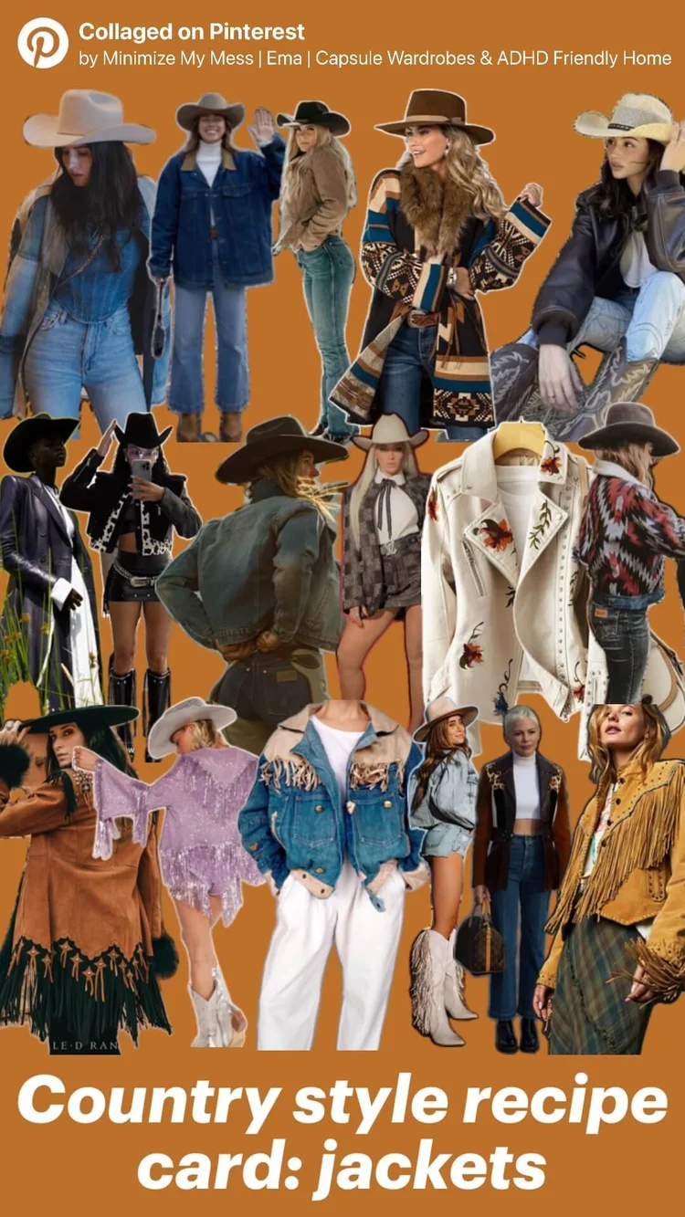 Country Style Guide (with Tips, Colors & Outfit Formulas) — Minimize My ...