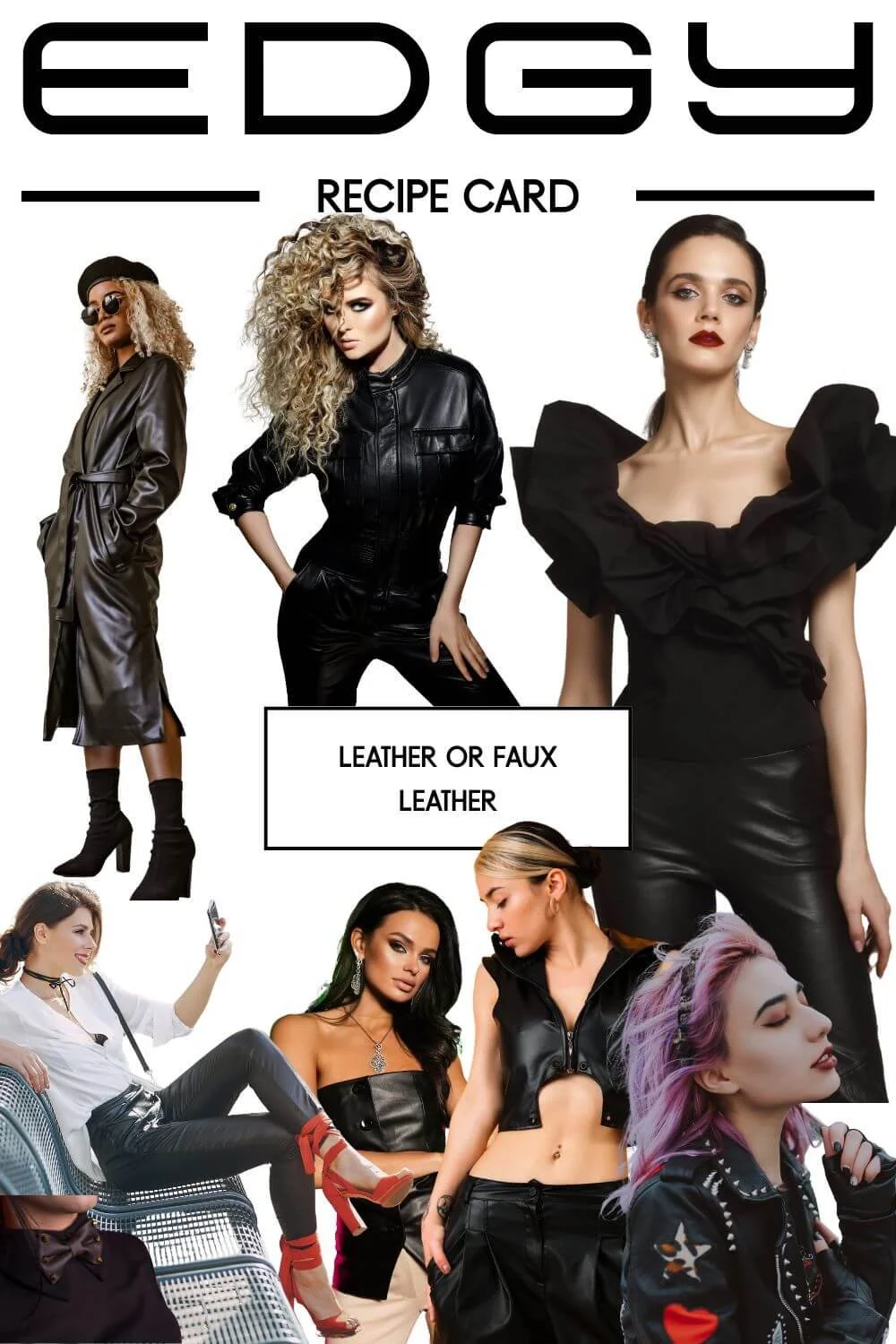 Edgy Style Guide (with Tips, Colors & Outfit Formulas) — Minimize My Mess