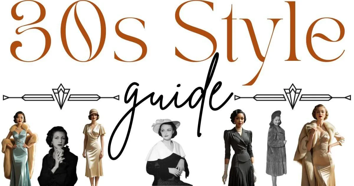 30s Style Guide (with Tips, Colors & Outfit Formulas) — Minimize My Mess