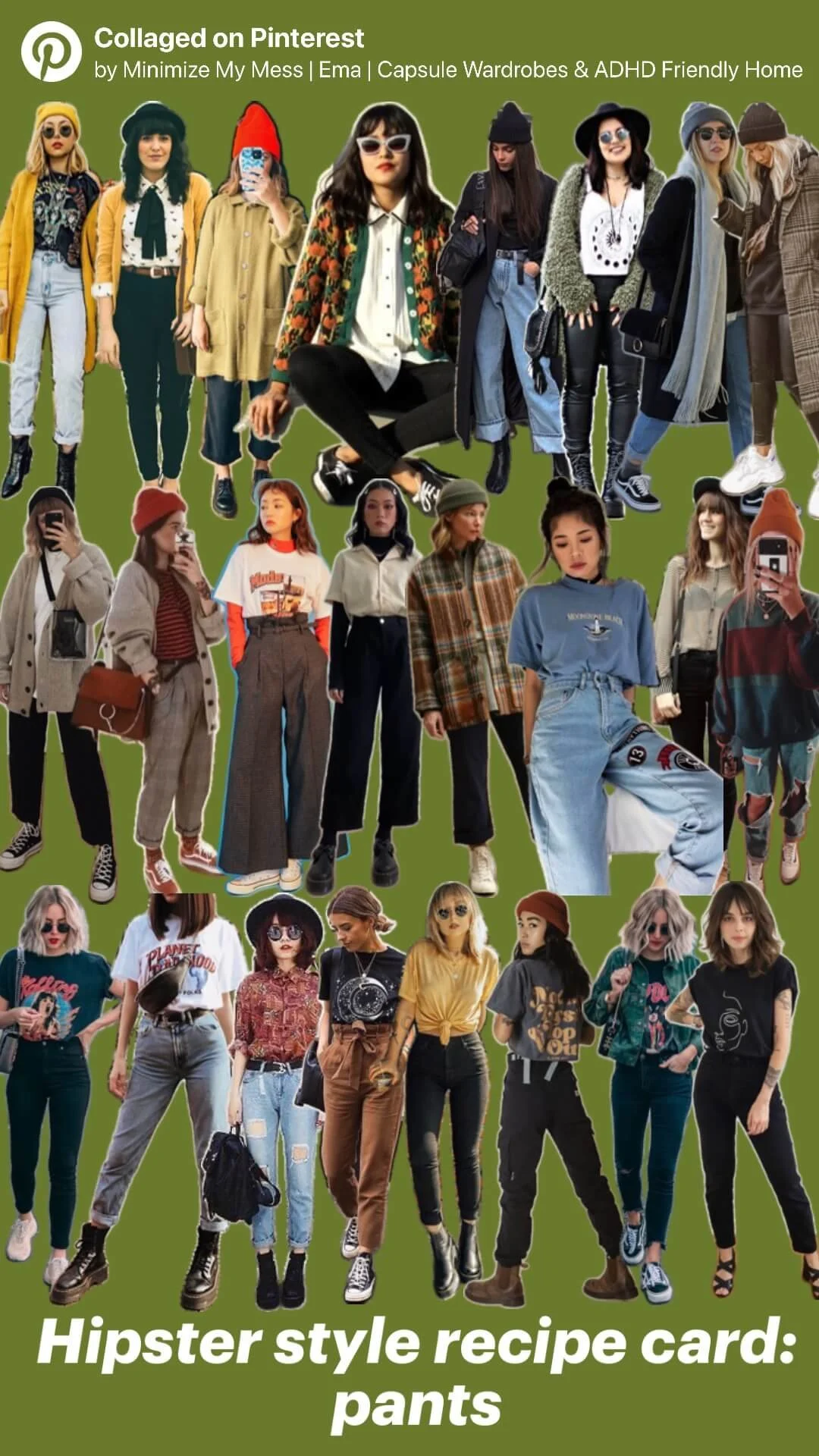 Hipster Style Guide (with Tips, Colors & Outfit Formulas) — Minimize My ...