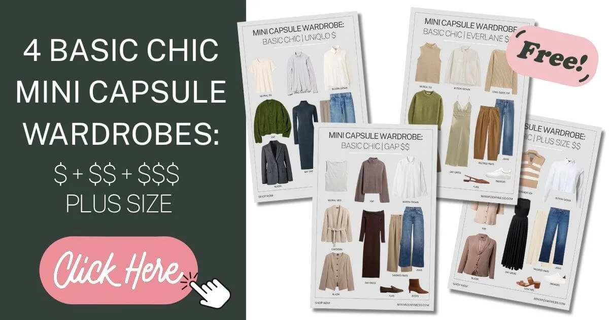 Basic chic style guide (with Tips, Colors & Outfit Formulas) — Minimize ...