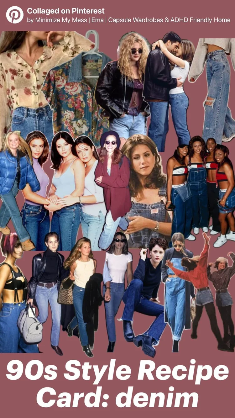 90s Style Guide (with Tips, Colors & Outfit Formulas) — Minimize My Mess