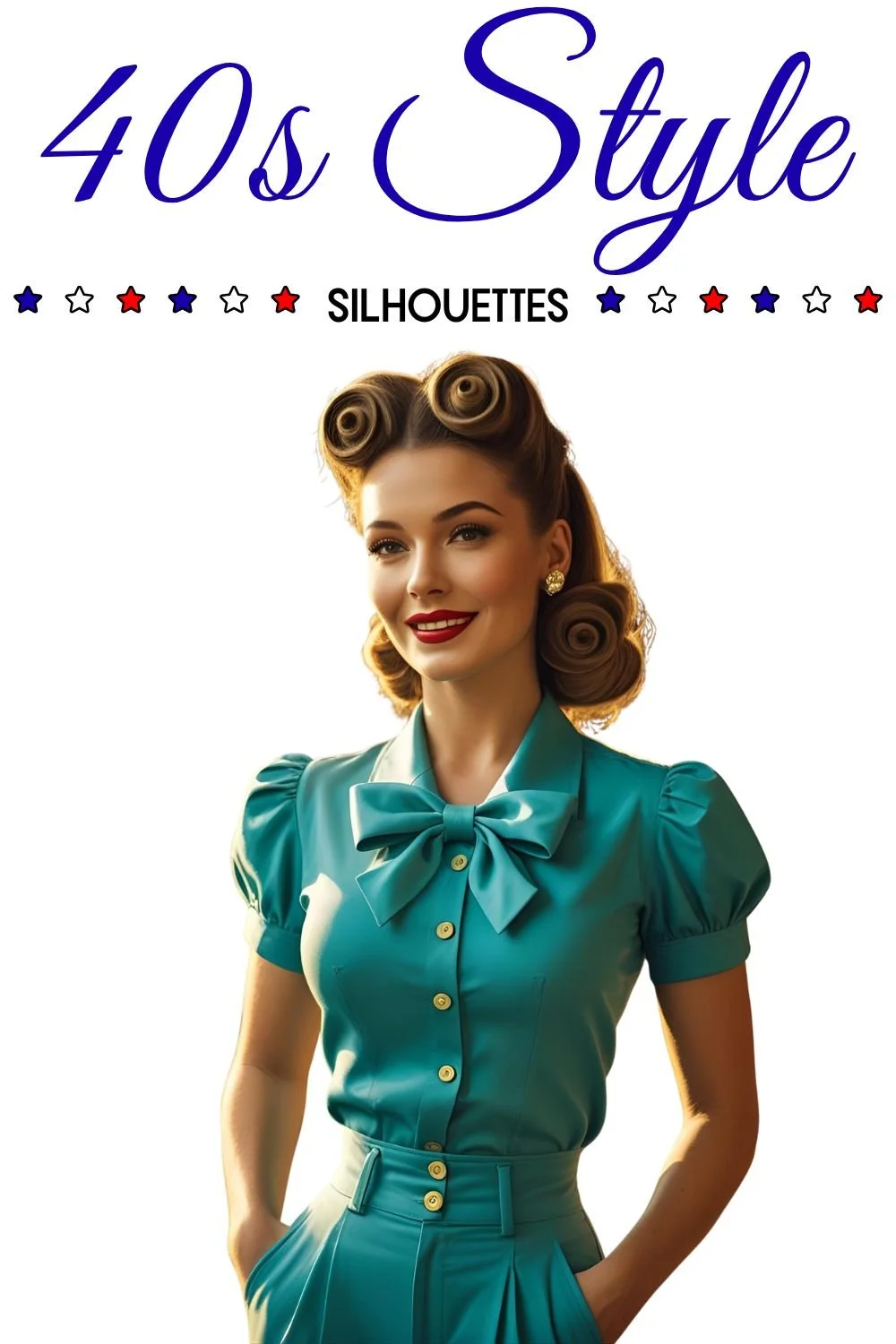 40s Style Guide (with Tips, Colors & Outfit Formulas) — Minimize My Mess