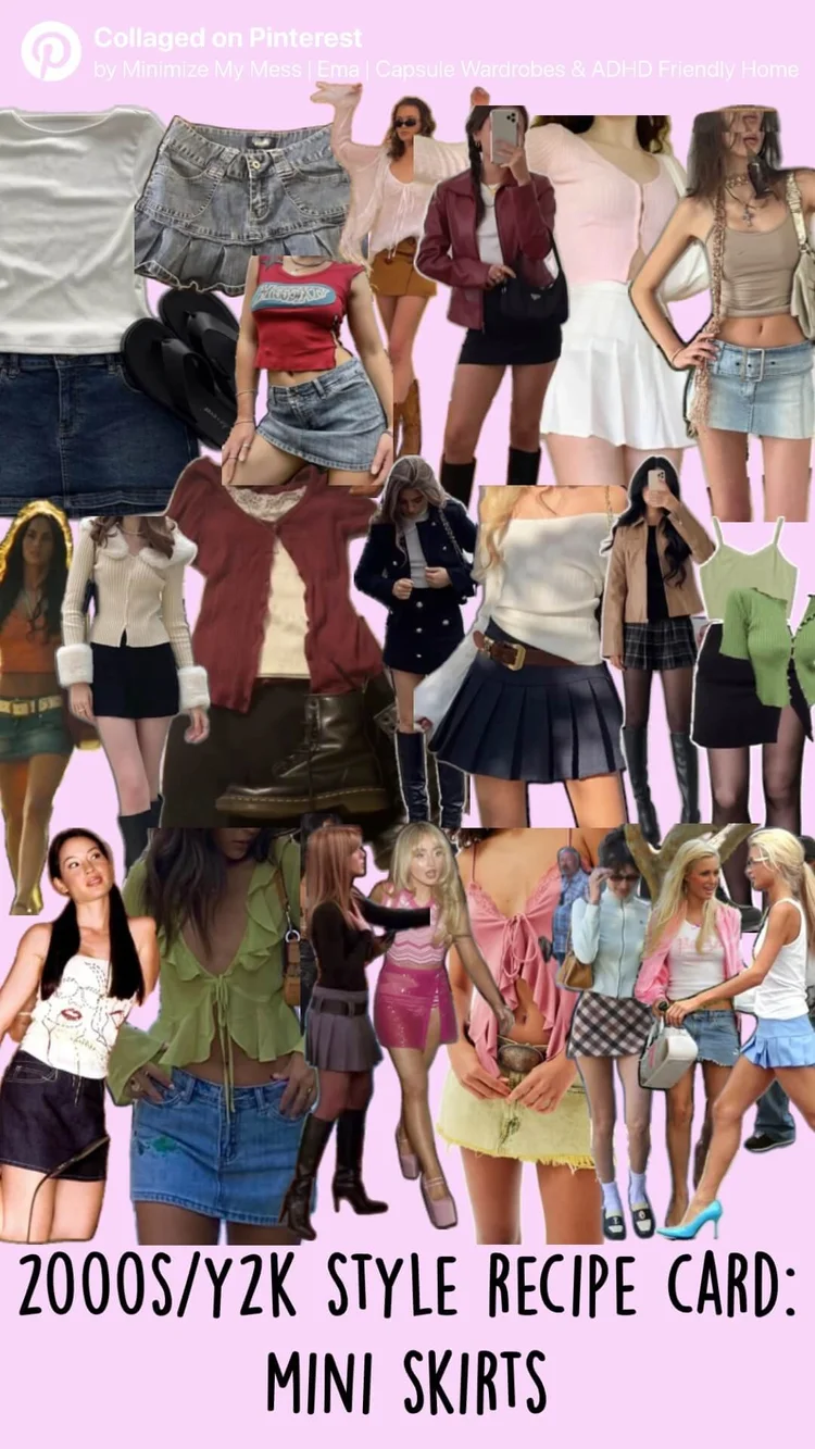 2000s/Y2K Style Guide (with Tips, Colors & Outfit Formulas) — Minimize ...
