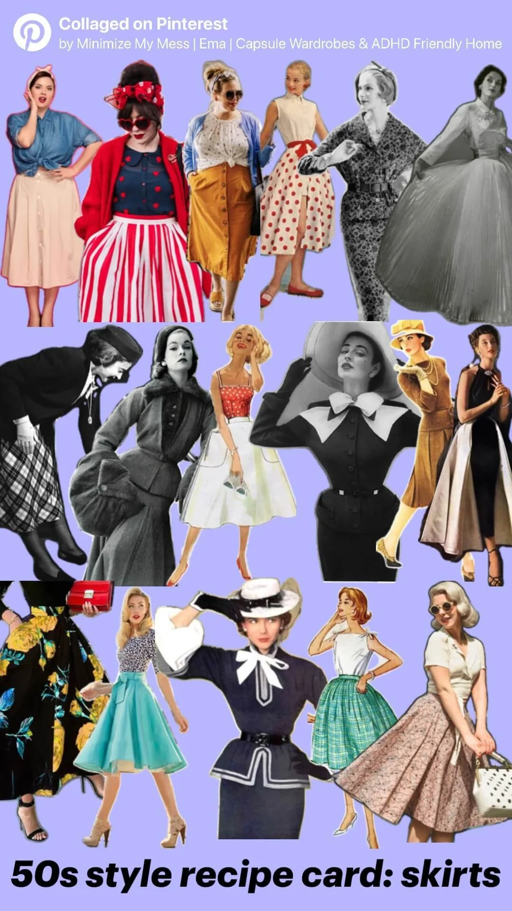 50s Style Guide (with Tips, Colors & Outfit Formulas) — Minimize My Mess
