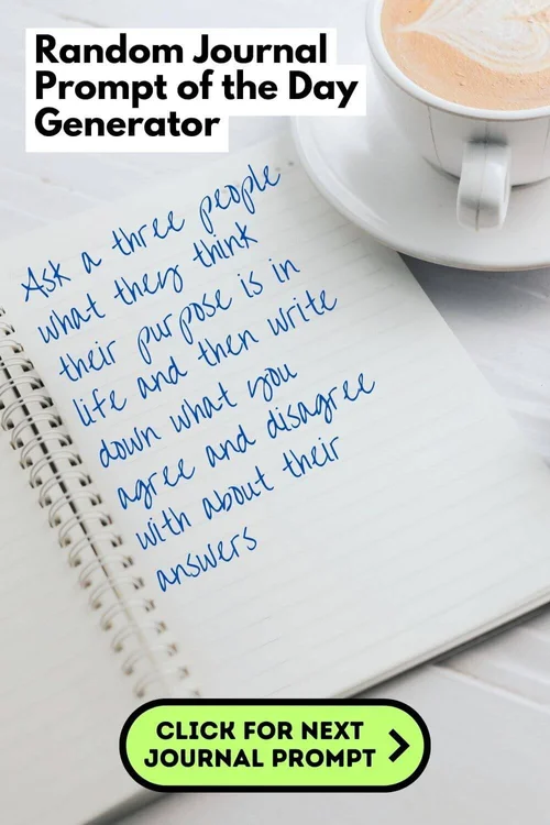 Free Journal Prompt of the Day — Minimize My Mess