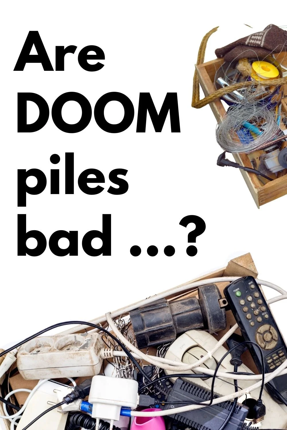 15 ADHD-friendly tips for DOOM piles — Minimize My Mess