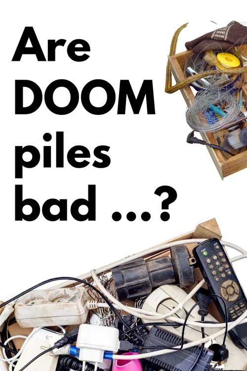 15 ADHD-friendly tips for DOOM piles — Minimize My Mess