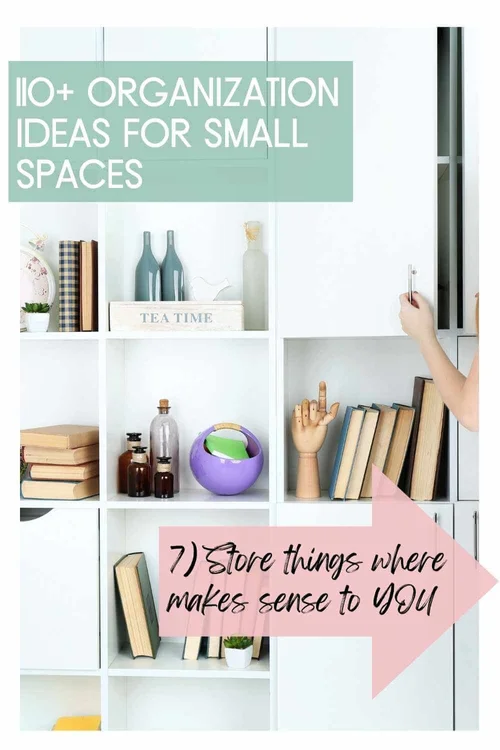 110+ Small Space Organization, Storage & Living Hacks — Minimize My Mess