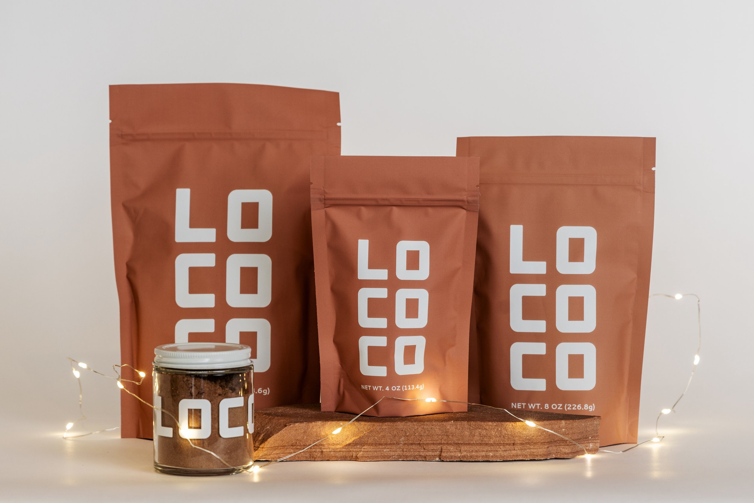 LOCOCO adaptogenic hot cocoa for your heart + body + mind